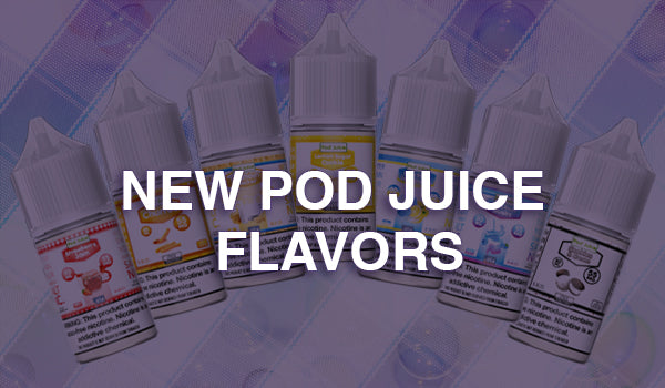 New Pod Juice Salt Nic Flavors Released – Mi-One Brands