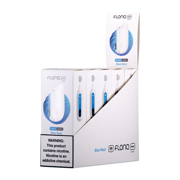 Blue Razz FLONQ Max Smart Vapes – Mi-One Brands