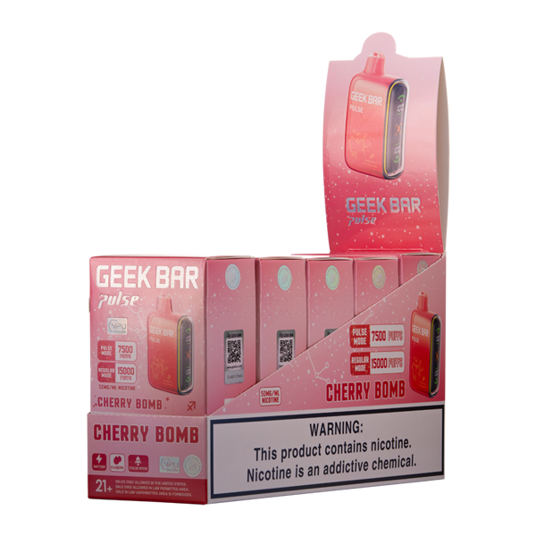 Cherry Bomb Geek Bar Pulse Vape – Mi-One Brands