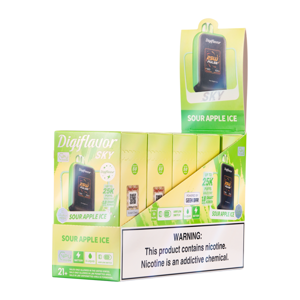 Sour Apple Ice Digiflavor Sky Vape – Mi-One Brands