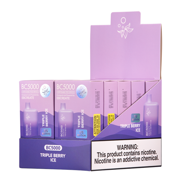 Triple Berry Ice Elf Bar Vape Flavor - BC5000 – Mi-One Brands