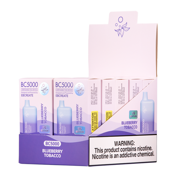 Blueberry Tobacco BC5000 Vape – Mi-One Brands
