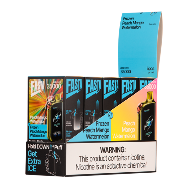 Peach Mango Watermelon / Frozen Peach Mango Watermelon FASTA Burrst 35 ...