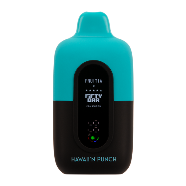 Hawaii'n Punch FRUITIA X Fifty Bar 20K Vape – Mi-One Brands