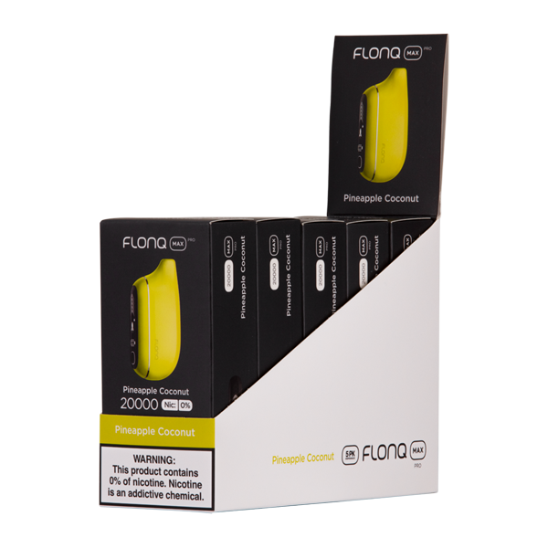 Pineapple Coconut FLONQ Max Pro (Nicotine-Free) – Mi-One Brands