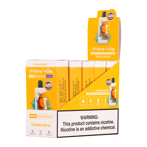 Fcuking Fab-V2 Off Stamp SW16000 Vape by Pod King – Mi-One Brands