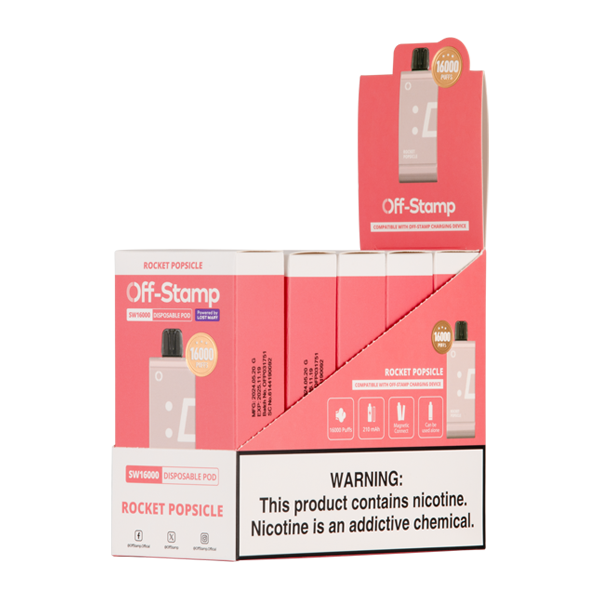 Rocket Pop OFF STAMP SW16000 Disposable Vape – Mi-One Brands