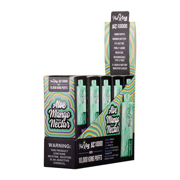 Aloe Mango Nectar Pod King XC10000 Vape – Mi-One Brands