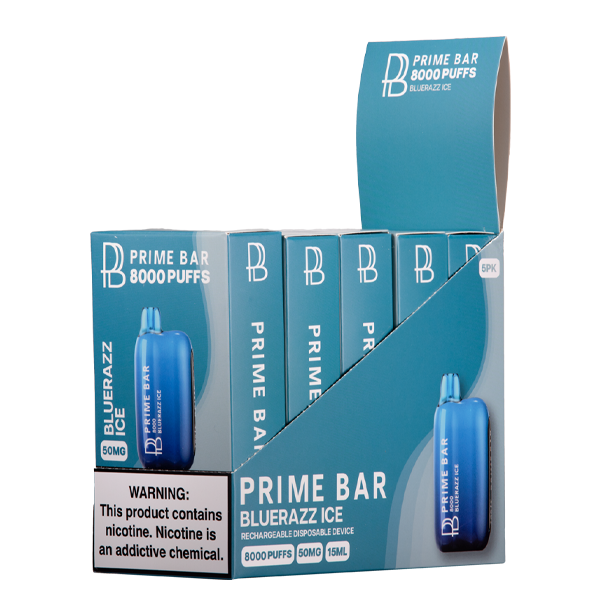 Blue Razz Ice Prime Bar Vape – Mi-One Brands