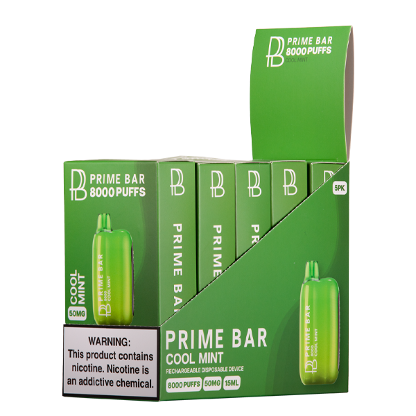 Cool Mint Prime Bar Vape – Mi-One Brands