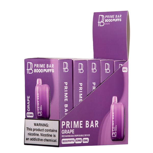 Grape Prime Bar Vape – Mi-One Brands