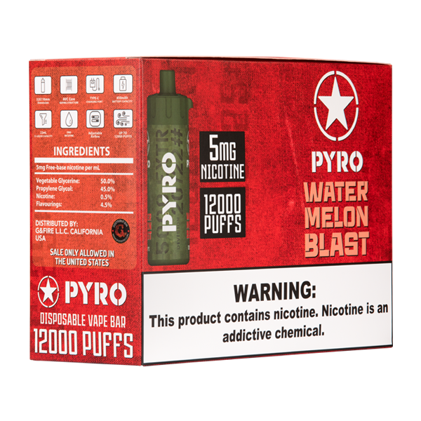 Watermelon Blast PYRO Vape – Mi-One Brands