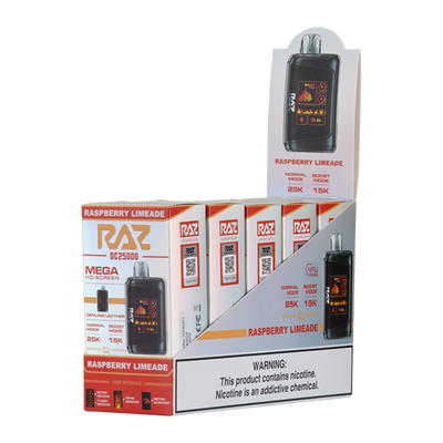 Raspberry Limeade RAZ DC25000 Vape