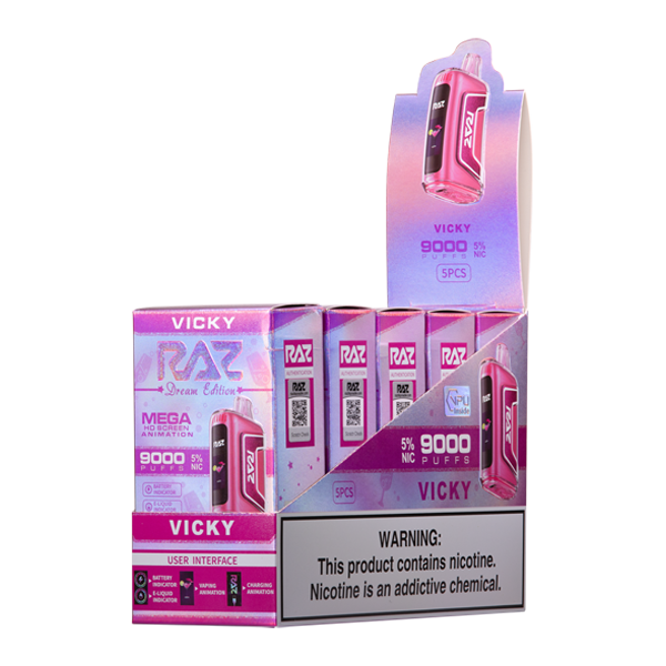 Vicky RAZ TN9000 Dream Edition Vape – Mi-One Brands