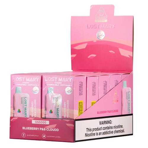 Blue Cotton Candy Lost Mary Vape