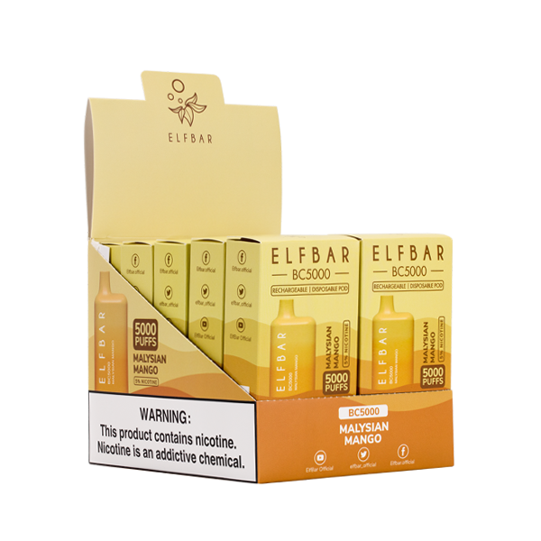 Malaysian Mango Elf Bar 5000 – Mi-One Brands