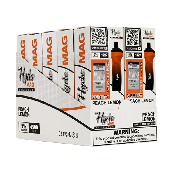 Peach Lemon Hyde Mag Vape – Mi-One Brands