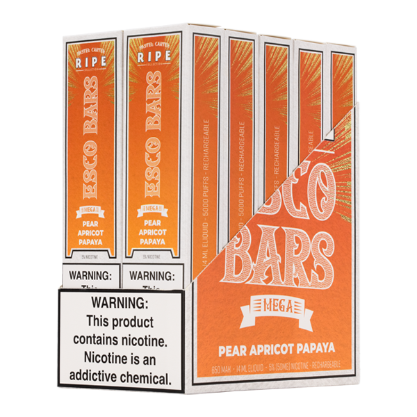 Peach Apricot Papaya Esco Bar Mega Vape – Mi-One Brands