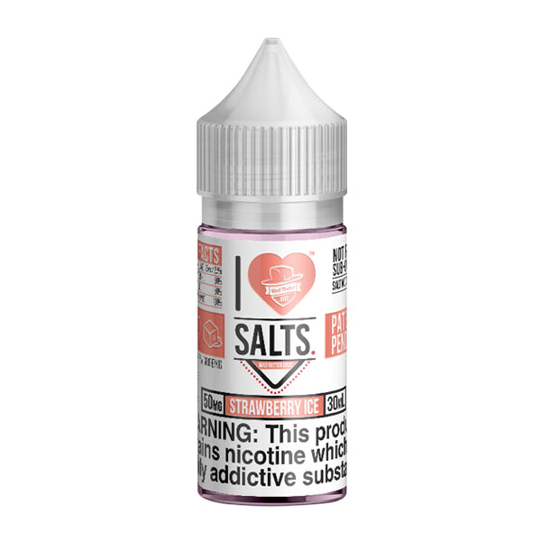 I Love Salts Strawberry Ice Vape Juice – Mi-One Brands