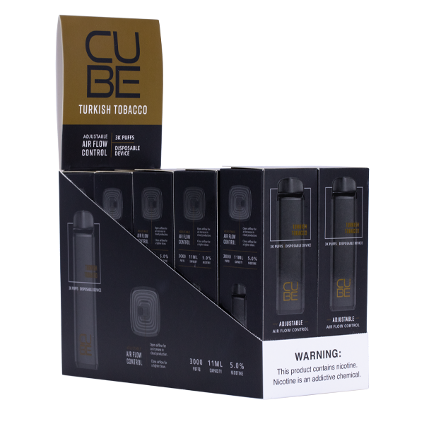Turkish Tobacco Cube Disposable Vape – Mi-One Brands