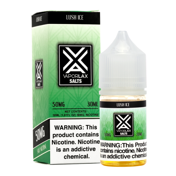VAPORLAX Lush Ice Nicotine Salts 30mL · 25mg & 50mg – Mi-One Brands
